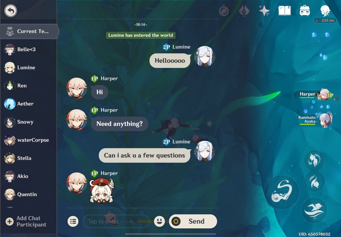 Just asking some questions part 1 Genshin Impact | HoYoLAB