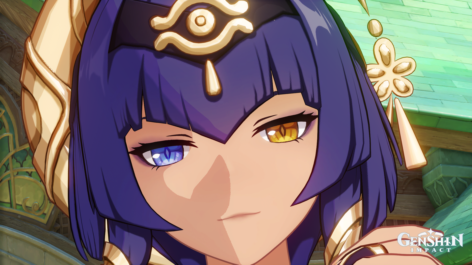 just a candace smug looking u for the emilie decoration Genshin Impact ...