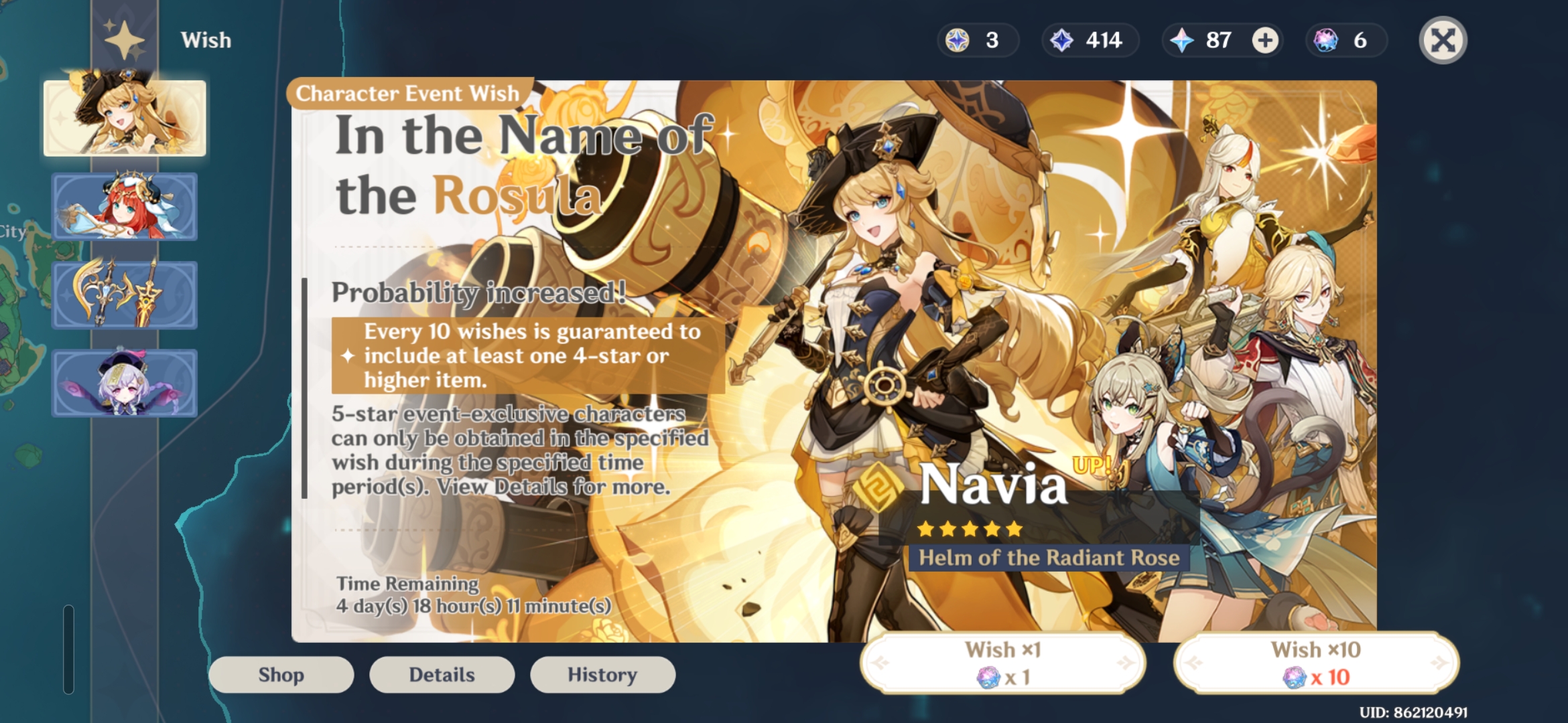 Wishing screen glitch???? Genshin Impact | HoYoLAB