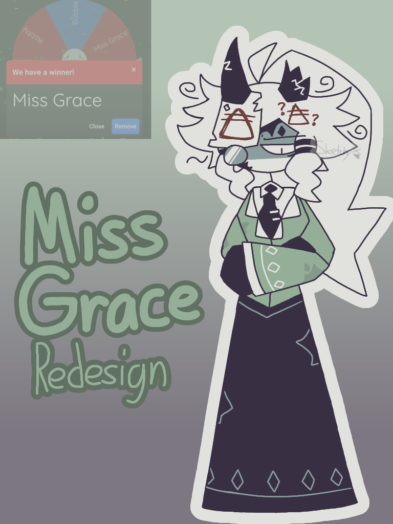 day 19 of redesigning fpe characters - miss grace | HoYoLAB