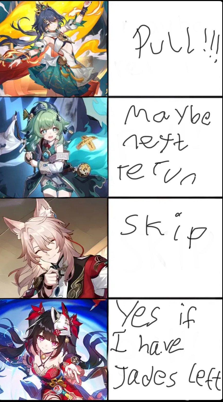 Hopefully Huohuo has another rerun TwT Honkai: Star Rail | HoYoLAB