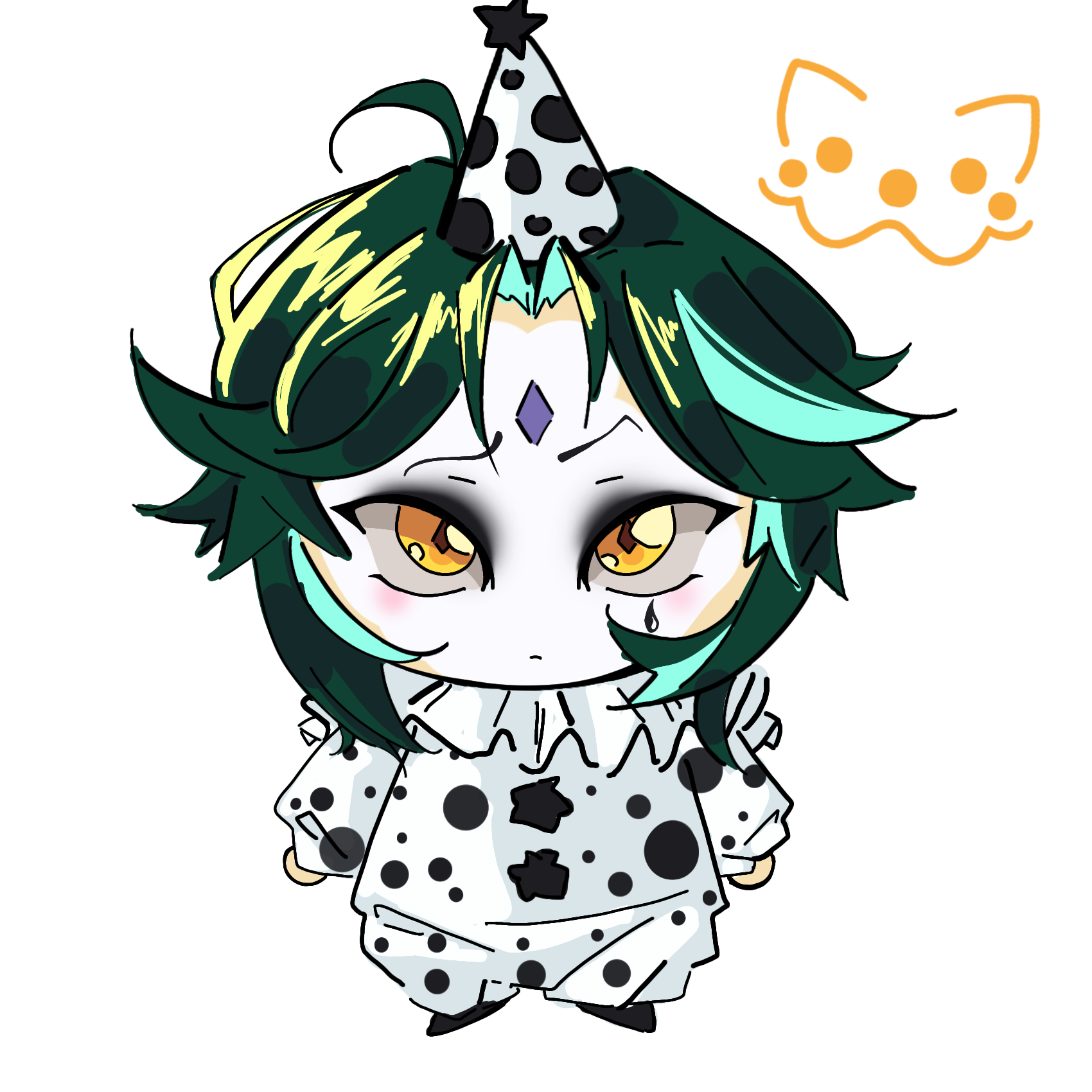 clown week day 2! xiao the pierrot! Genshin Impact | HoYoLAB