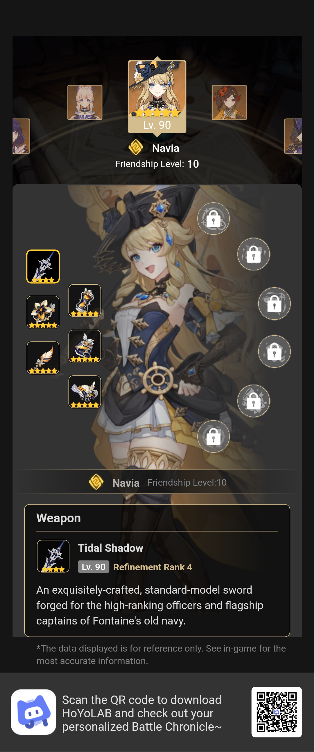 Build Navia C0 💛 Genshin Impact | HoYoLAB