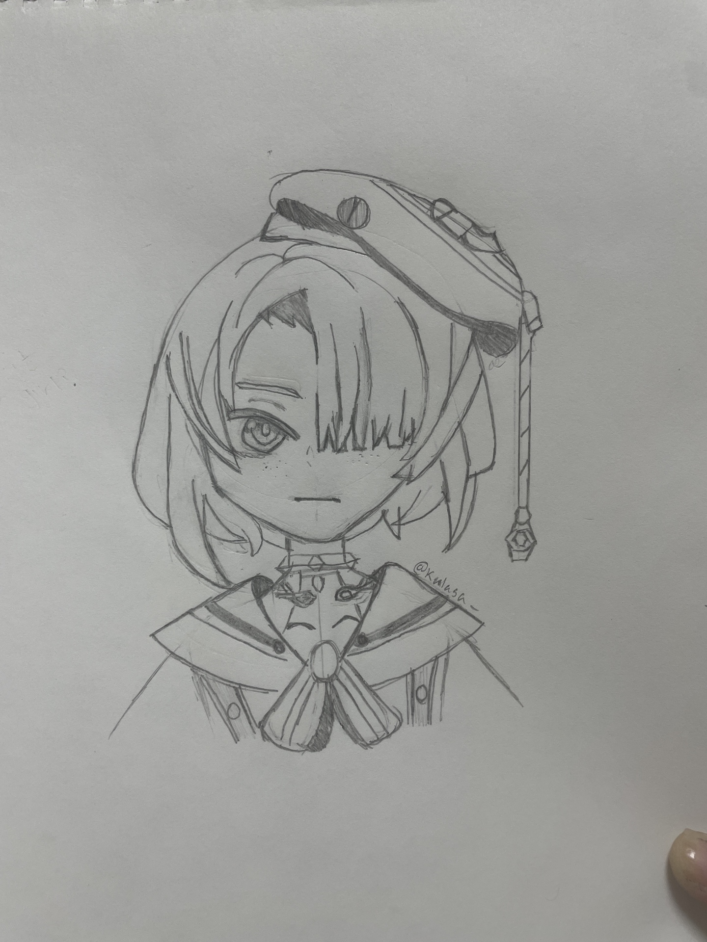 Freminet drawing Genshin Impact | HoYoLAB