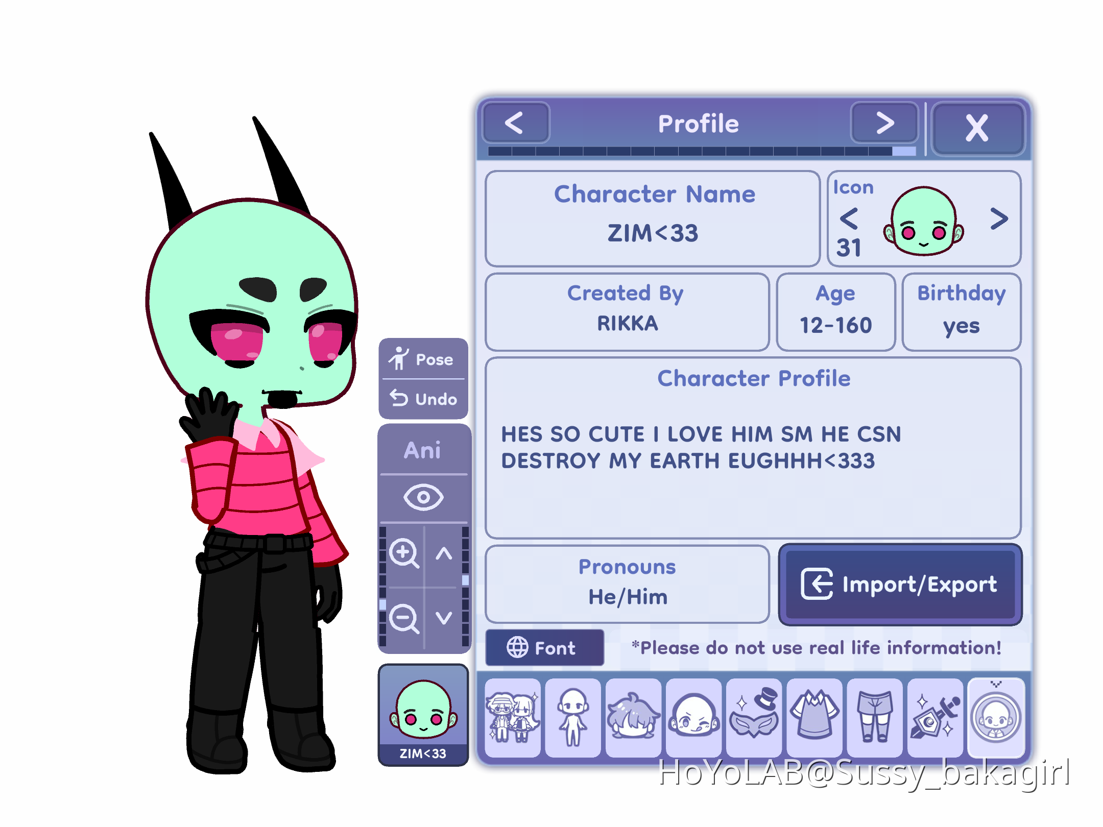 Invader Zim :3 | HoYoLAB