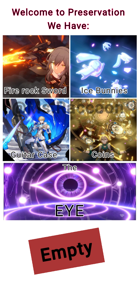 Ah... Preservation.. 😌 ALL FOR THE AMBER LORD🪨. Honkai: Star Rail | HoYoLAB