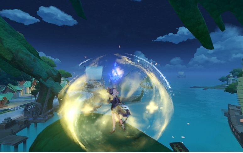 Beautiful photo of Furina charge attack Genshin Impact | HoYoLAB