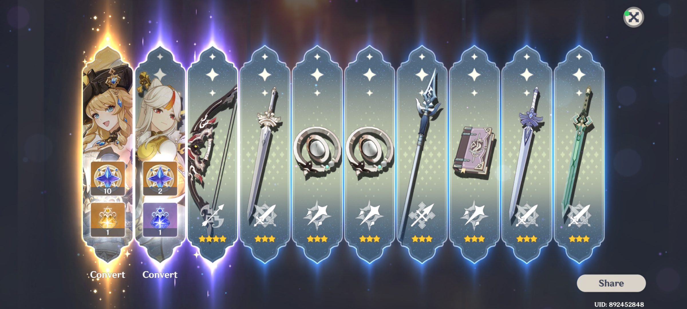 this was just 1 10 pull after the previous and got another navia im a ...
