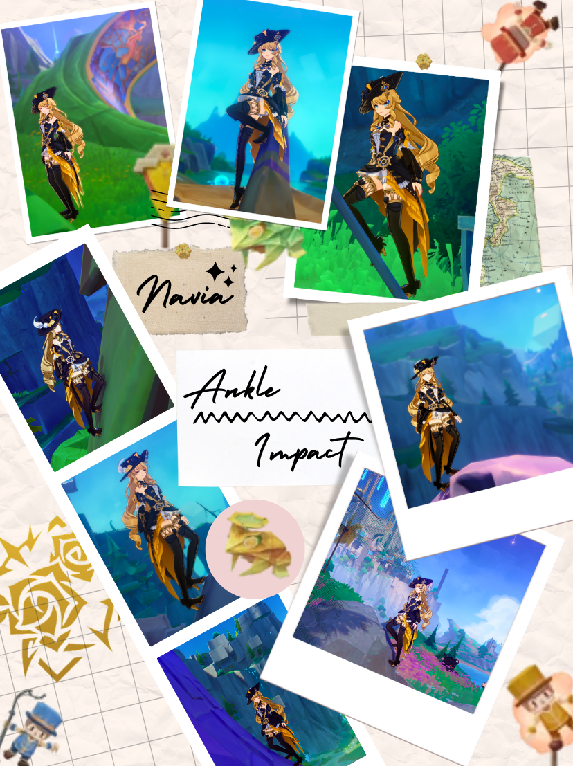 Navia Broken Ankle Collection - Simulanka Edition Genshin Impact | HoYoLAB