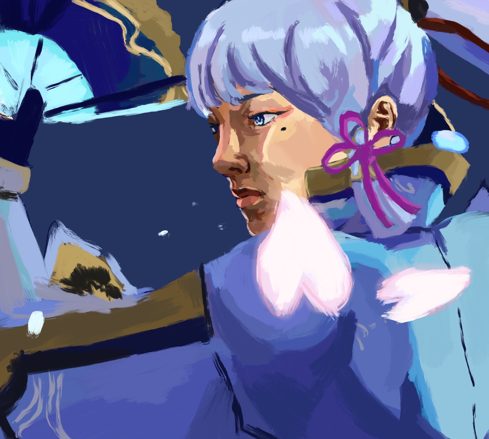 Another quick rendering!!! This time pookie ayaka Genshin Impact | HoYoLAB