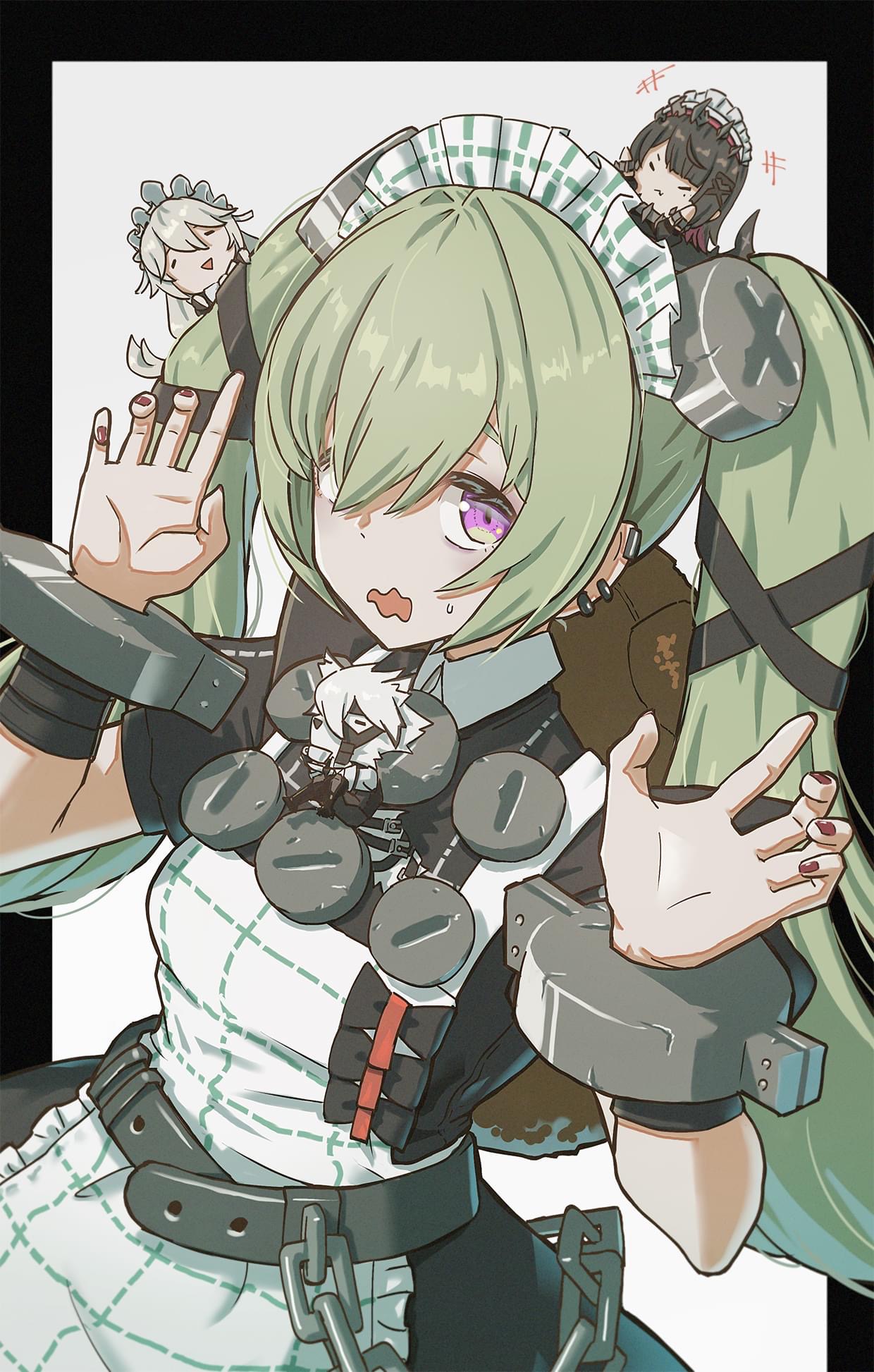 Corin ( Rina , Ellen , Lycaon mini ) ️😍 Zenless Zone Zero | HoYoLAB