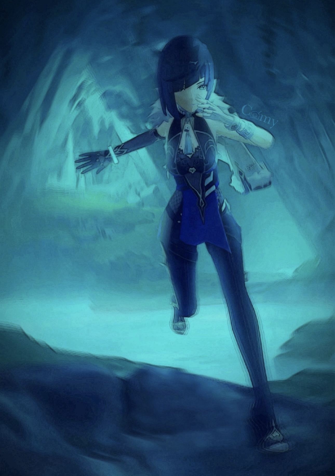 Yelan on the Run! Genshin Impact | HoYoLAB