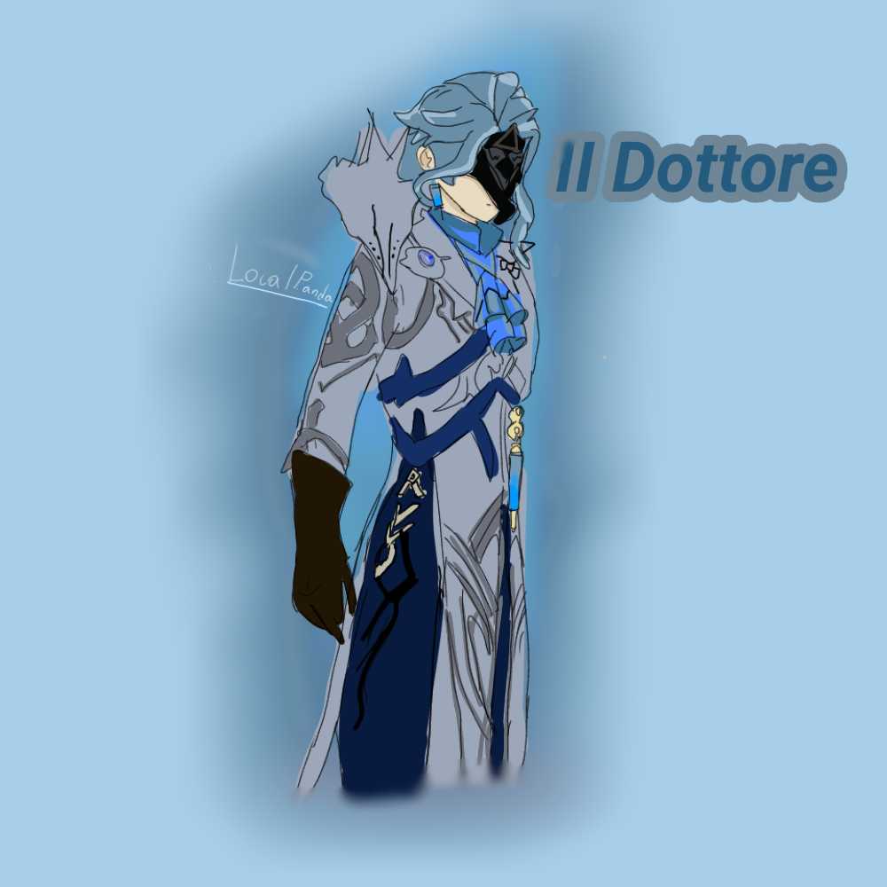 II Dottore fannart Genshin Impact | HoYoLAB