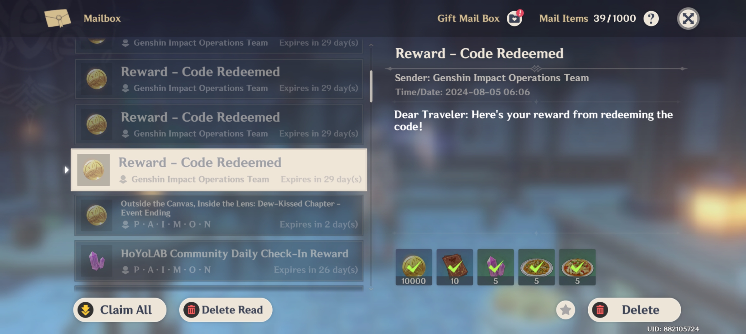 New Primogem Code Genshin Impact | HoYoLAB