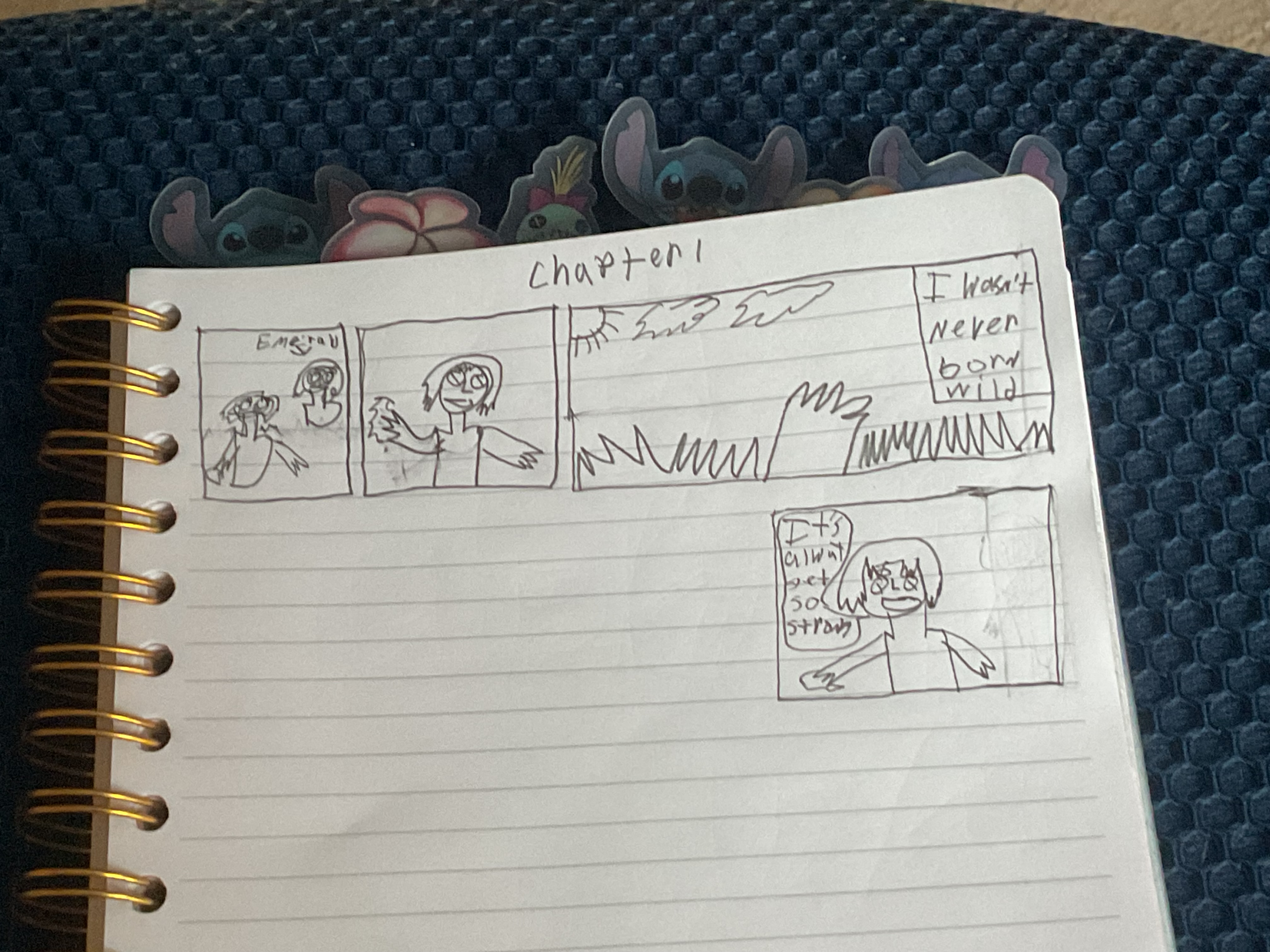 I’m working on my first page of my manga 🥰 | HoYoLAB