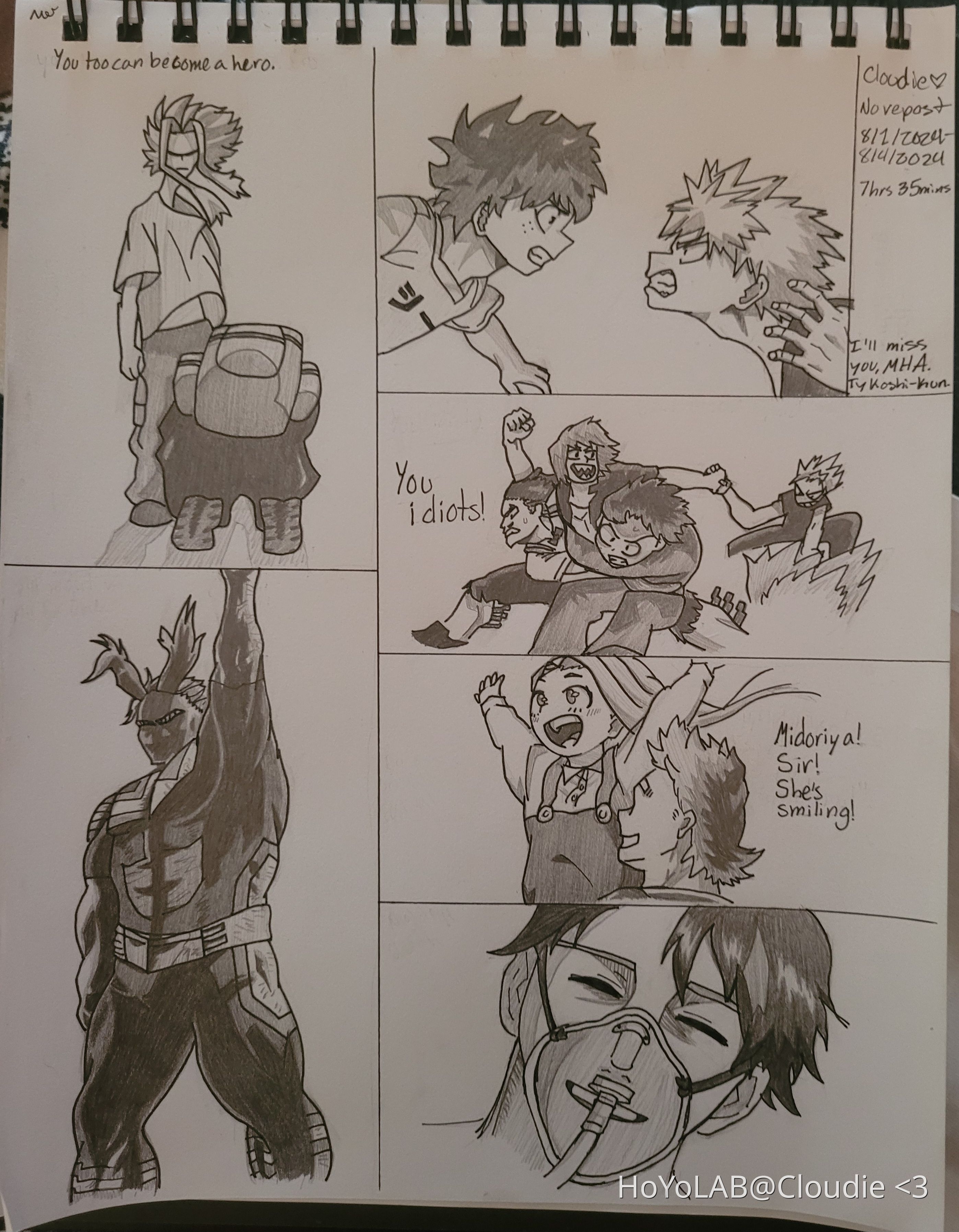 Mha fanart - an end of an era