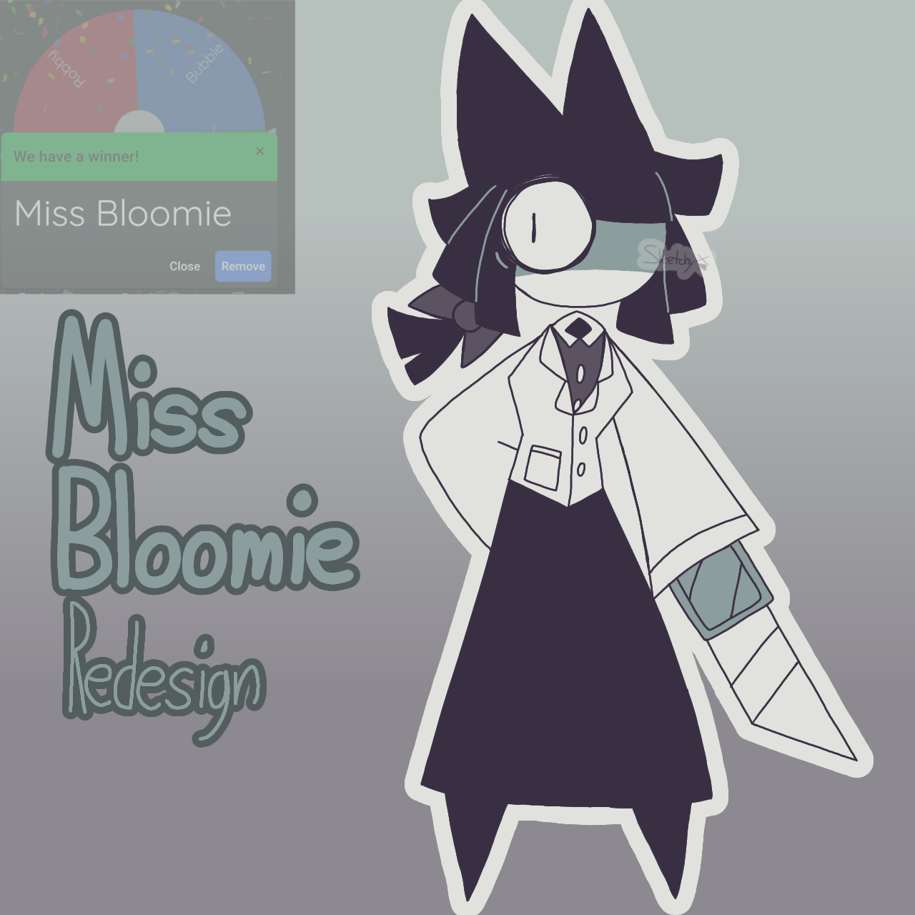day 21 of redesigning fpe characters - miss bloomie!! | HoYoLAB