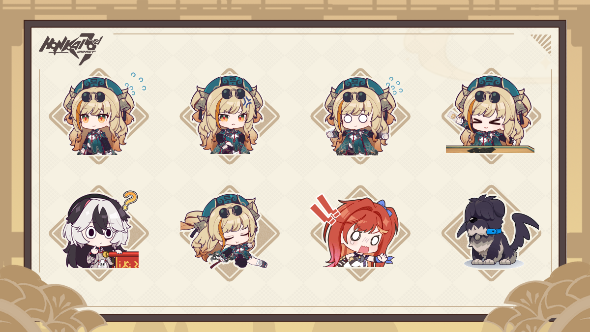 Select Stickers Honkai Impact 3rd | HoYoLAB