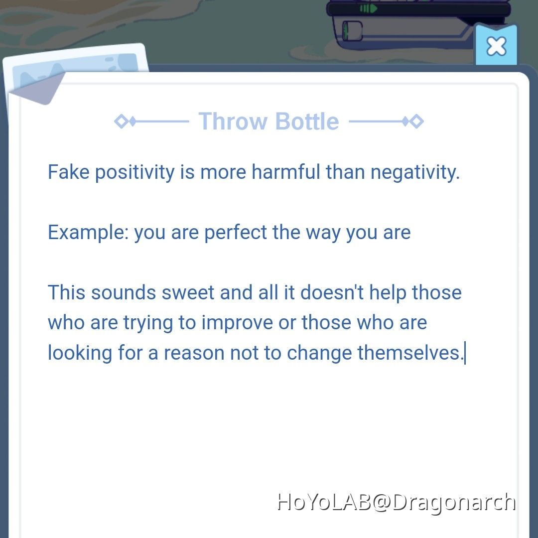 How fake positivity doesn't help | HoYoLAB