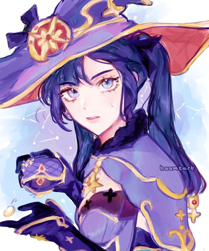 Posting for Mona Fan Badge Genshin Impact | HoYoLAB