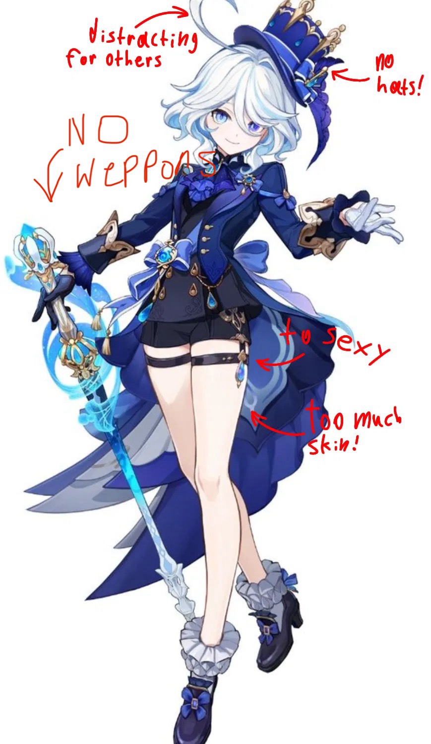 Dress coding furina Genshin Impact | HoYoLAB
