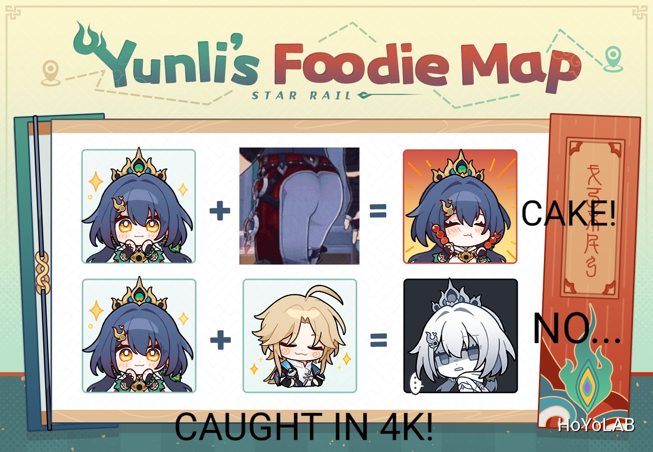 yunli loves wriothesley's cake 🍰 ️ Honkai: Star Rail | HoYoLAB