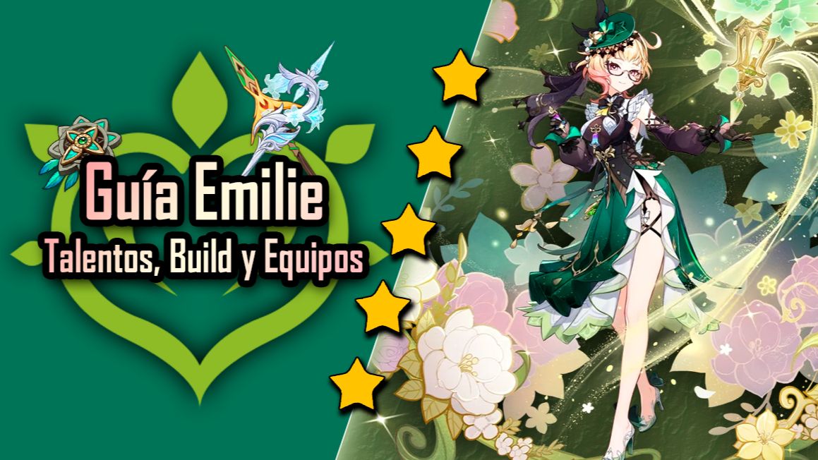 [v 4.4] 💐 GUIA COMPLETA ÉMILIE Materiales, Talentos, BuildS y Equipos Genshin Impact | HoYoLAB