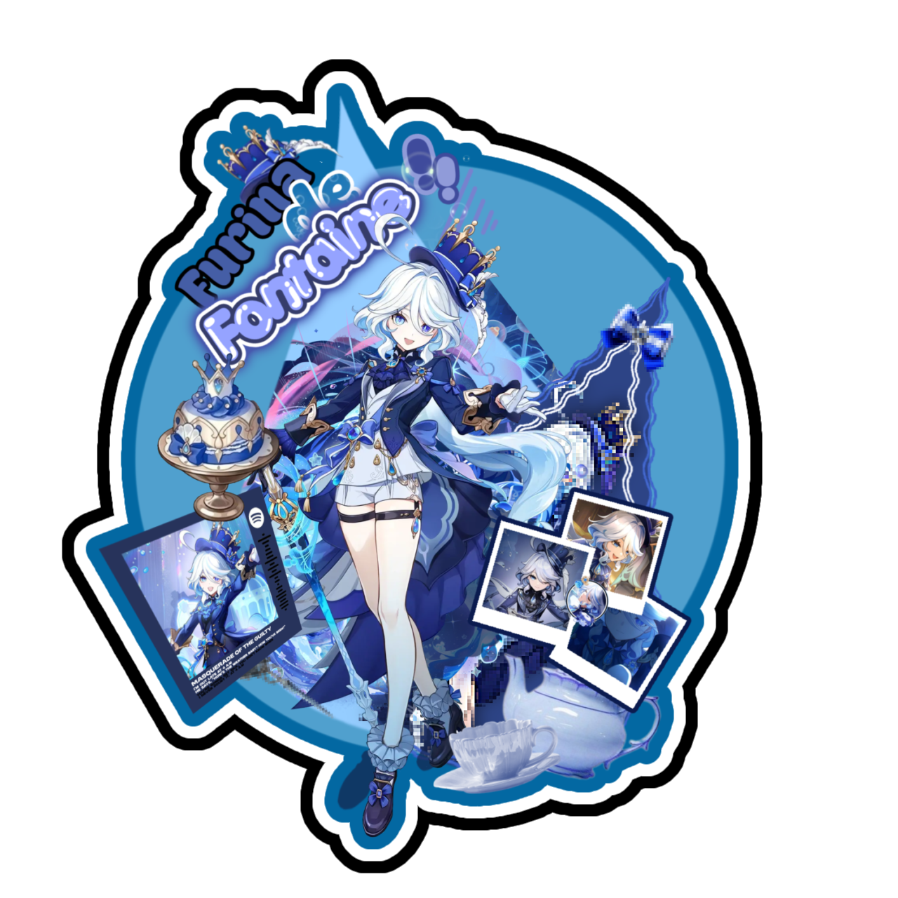 Furina widget ! ! Genshin Impact | HoYoLAB