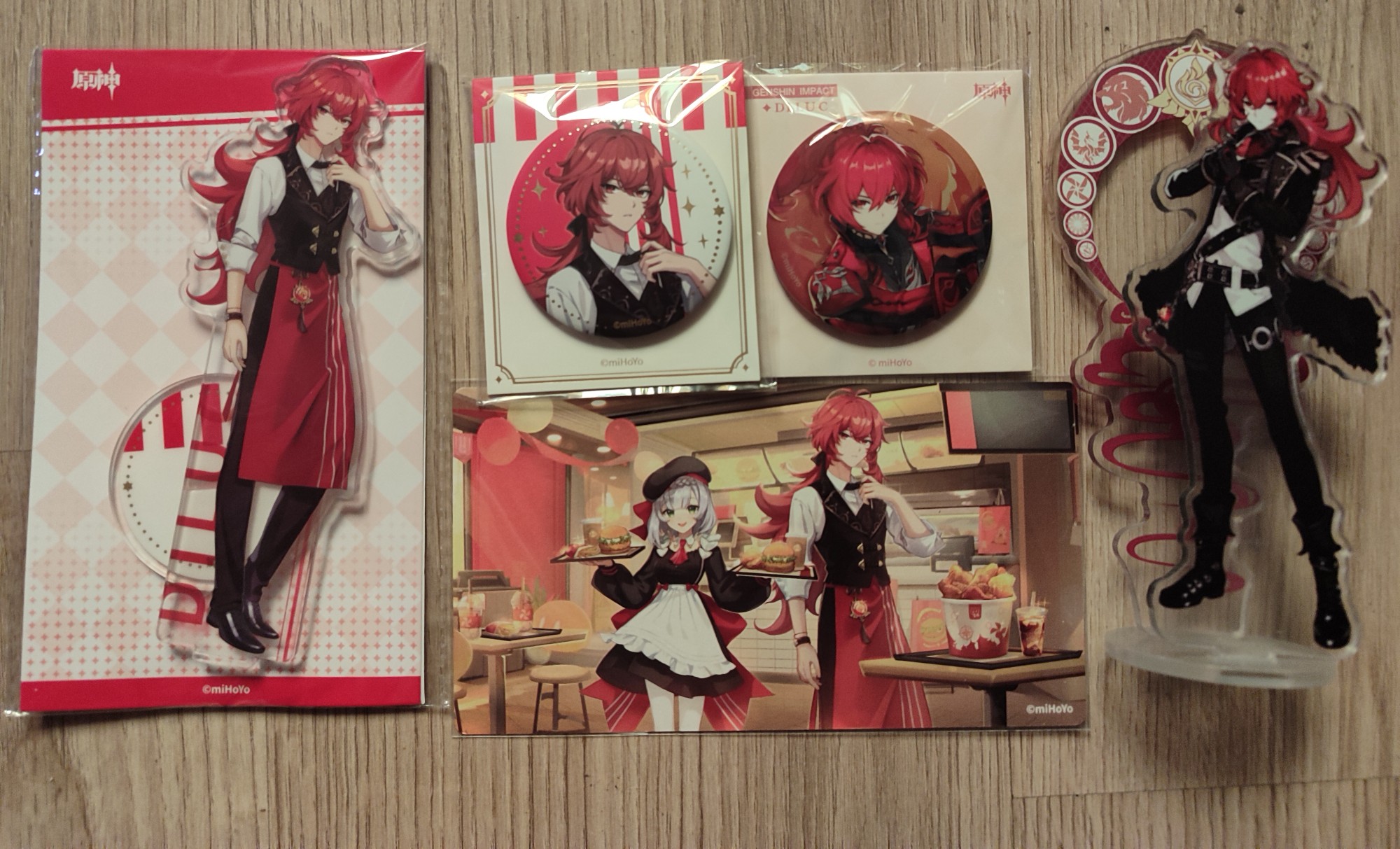 Mercancía KFC Diluc Genshin Impact | HoYoLAB