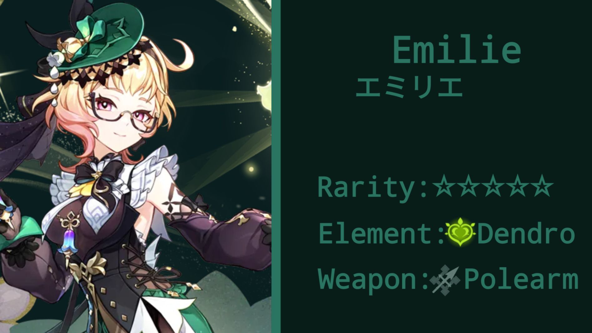 [V.4.8] Emilie Build Guide Genshin Impact | HoYoLAB