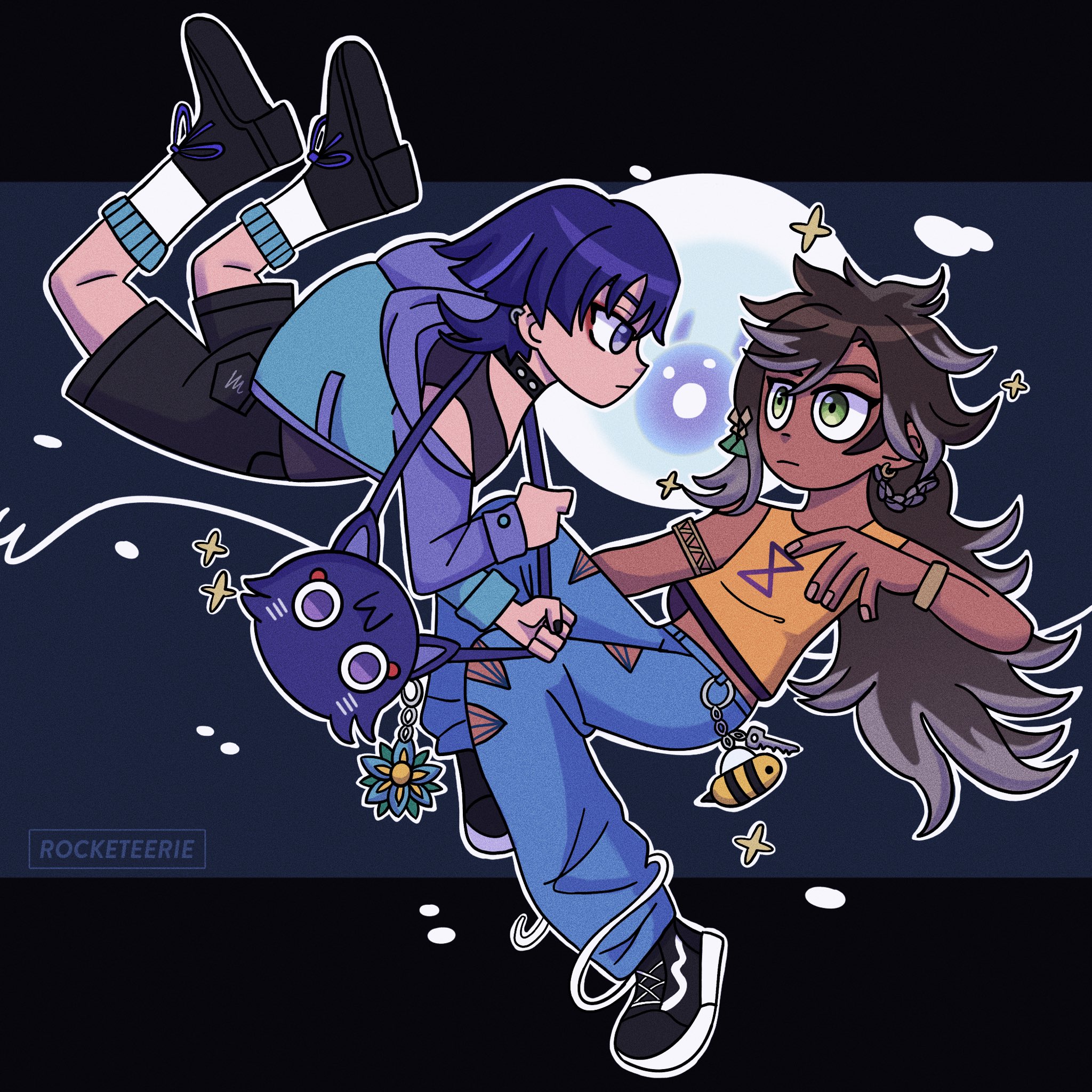 Sethos vs. Teyvat also a sethoscara shipping (scott pilgrim au) Genshin ...