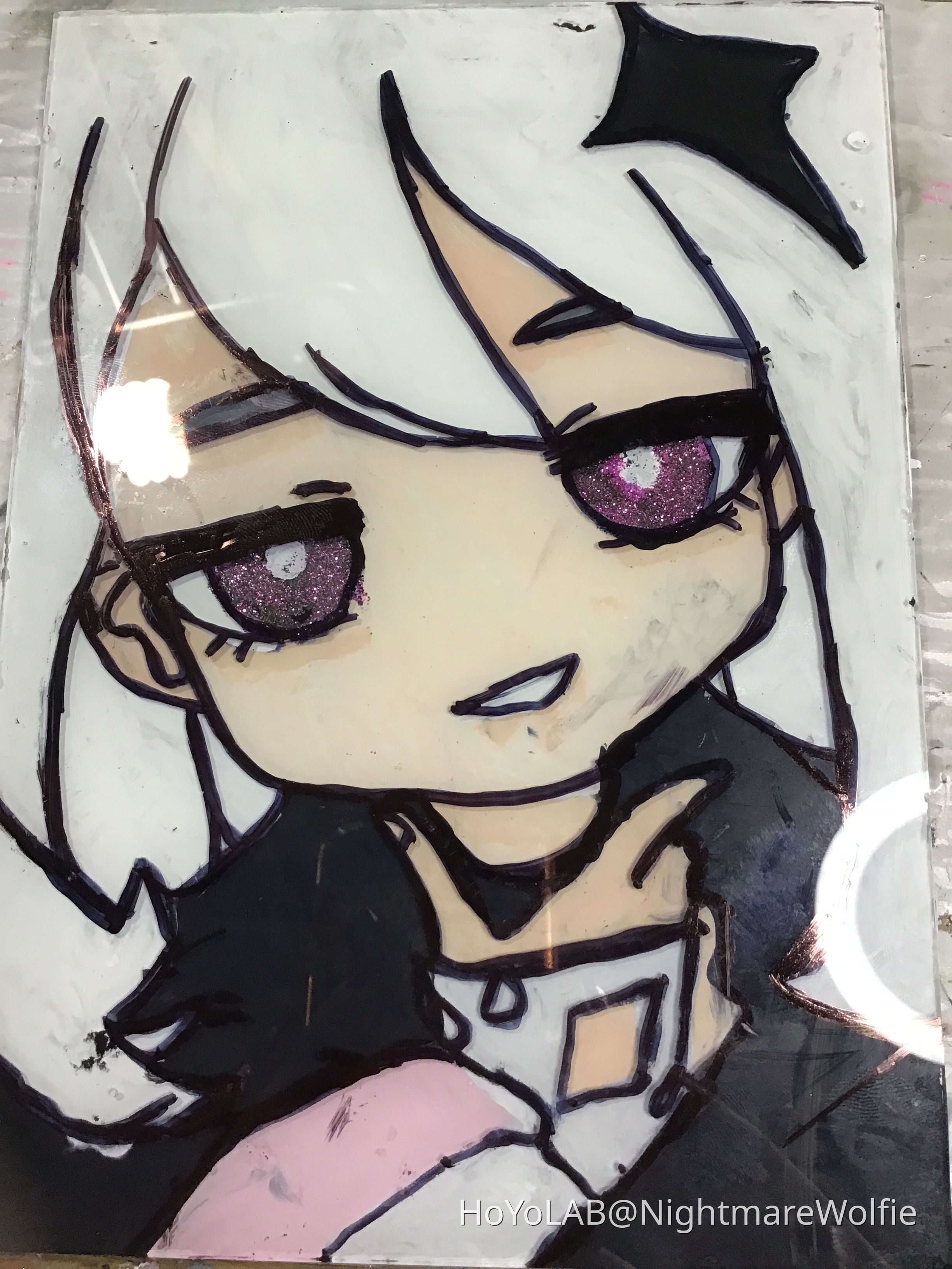 Paimon glass art incoming! By yours truly Genshin Impact | HoYoLAB