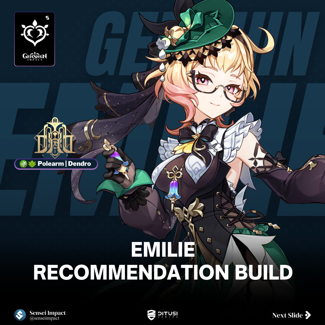 Emilie Build Recomenndation Burning Reaction🍃 Genshin Impact | HoYoLAB