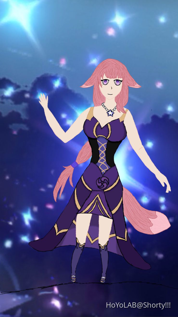 Eimiko child redesign Genshin Impact | HoYoLAB