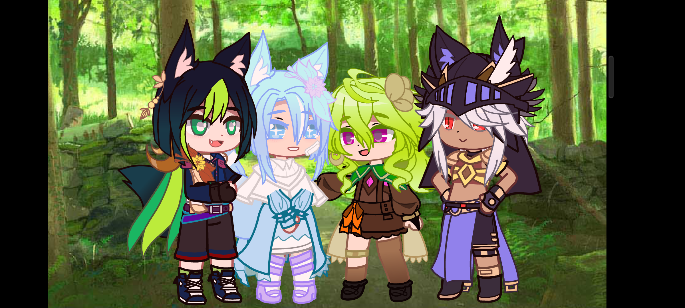 Trio de Sumeru + minha oc Genshin Impact | HoYoLAB