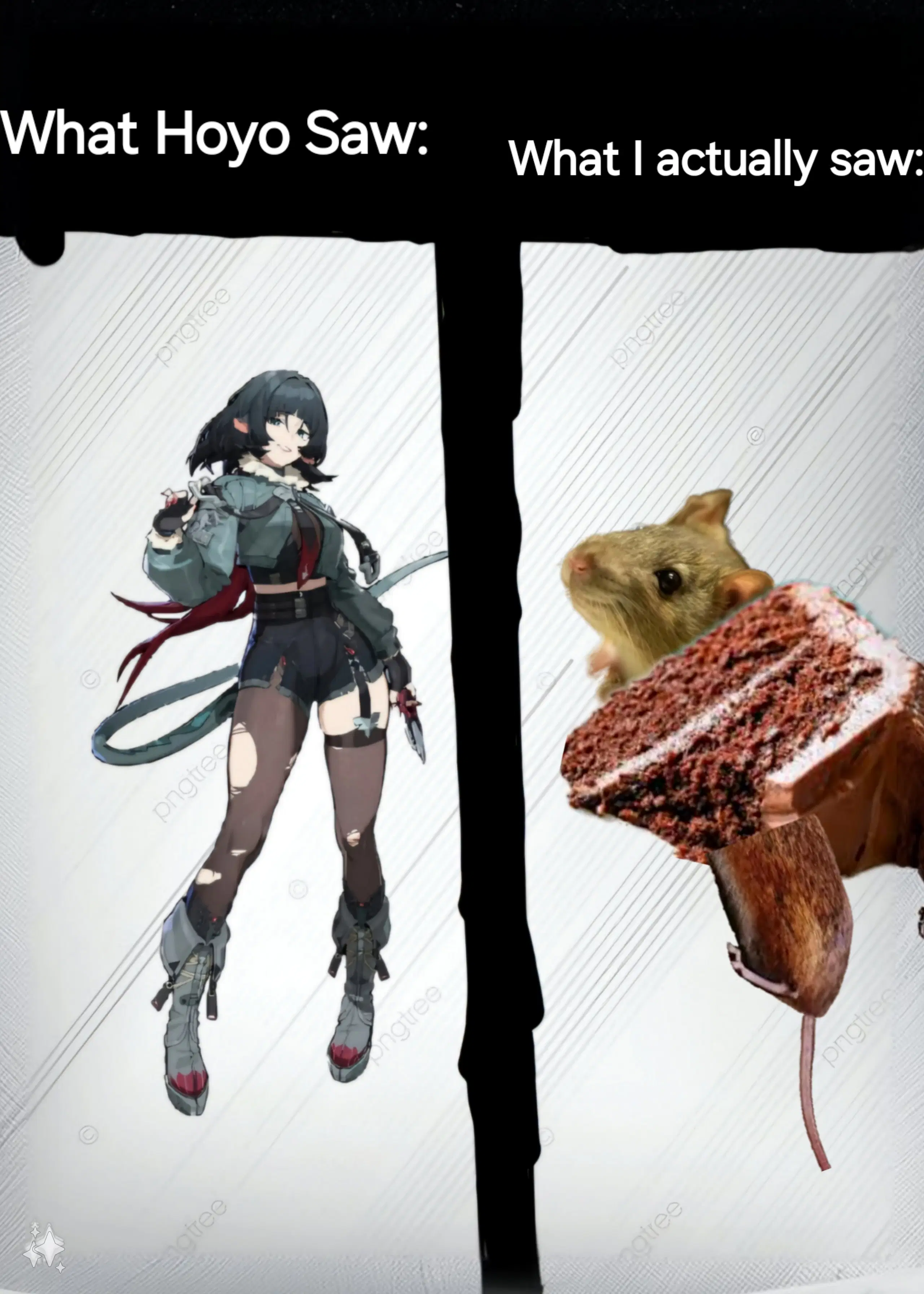 Meme of Jane Doe Zenless Zone Zero | HoYoLAB