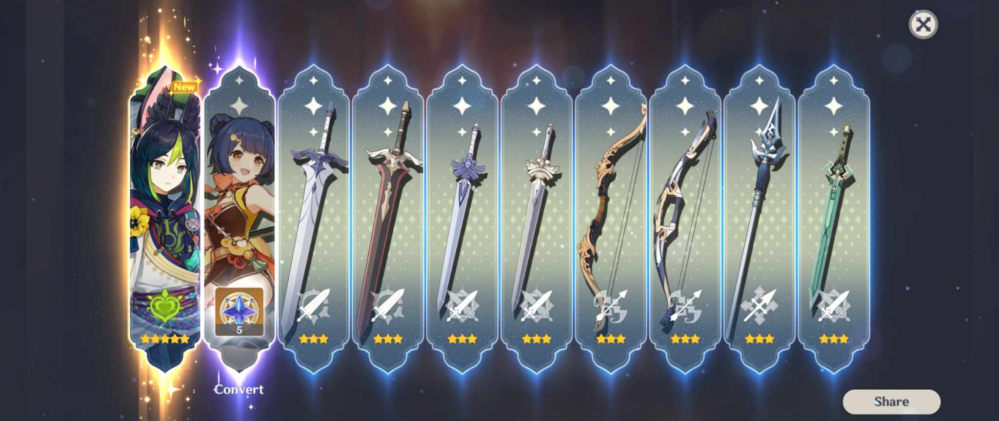 Random 1 multi in Emilie Banner Genshin Impact | HoYoLAB