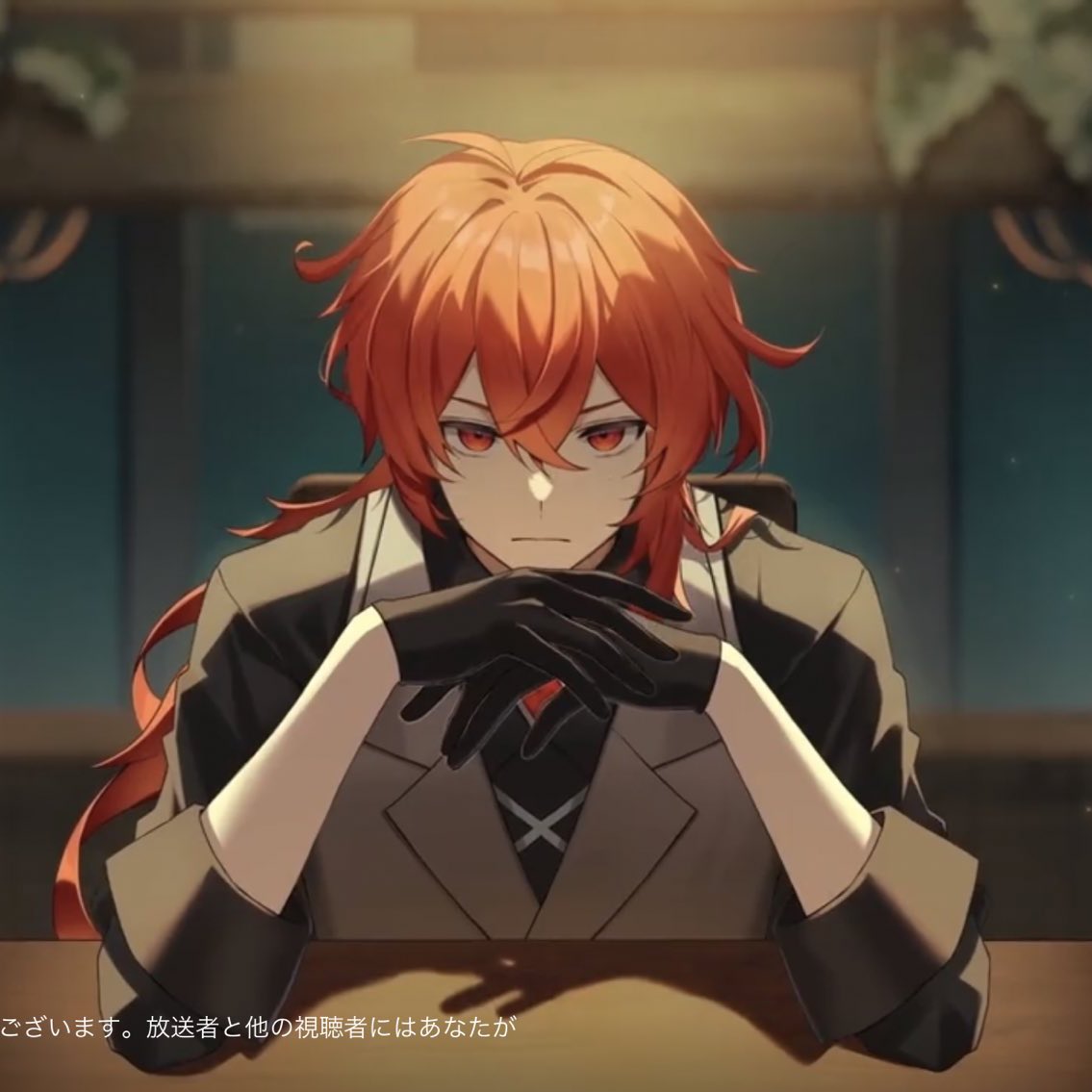 diluc across the table Genshin Impact | HoYoLAB