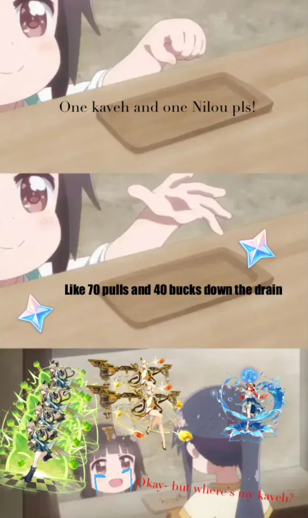 How my pulls for Kaveh and Nilou went Genshin Impact | HoYoLAB