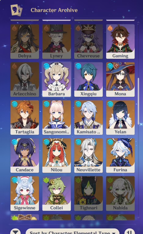 💧I have all the hyrdo characters!!! 💧 Genshin Impact | HoYoLAB