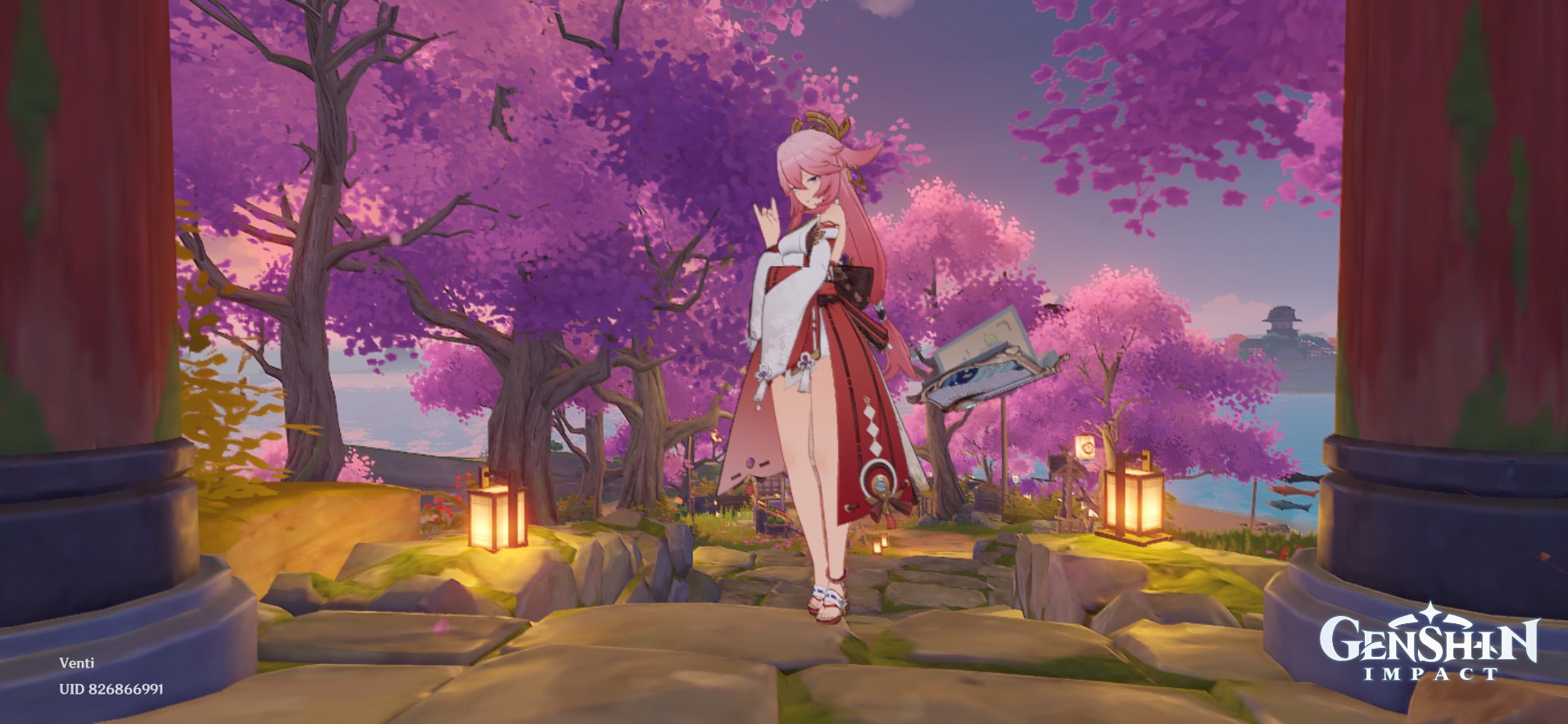 Yae miko pic i took in the event Genshin Impact | HoYoLAB