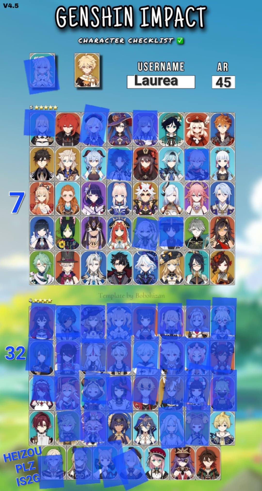 Genshin character inventory Genshin Impact | HoYoLAB