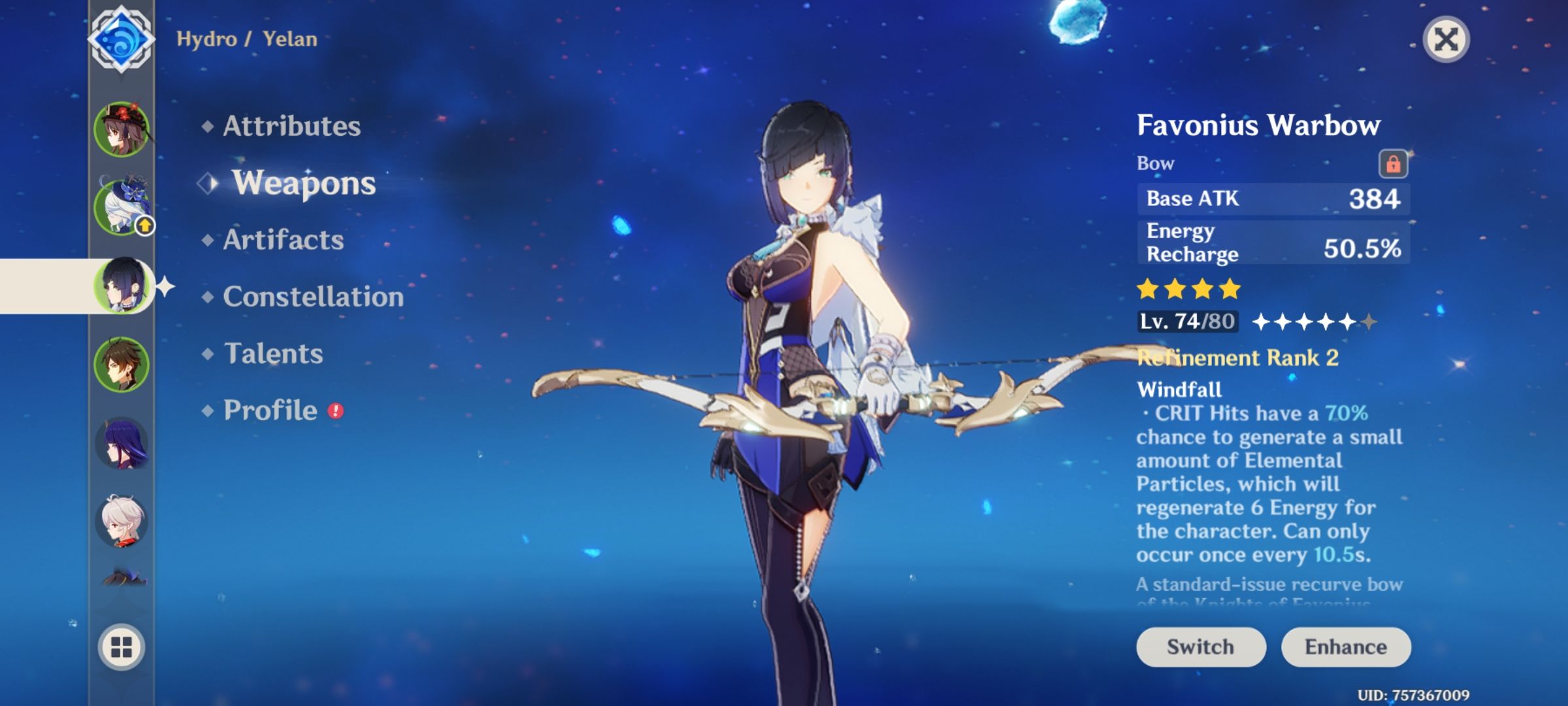 The same weapon deferent artifacts with one better((for surprise they hit the same damage only ...