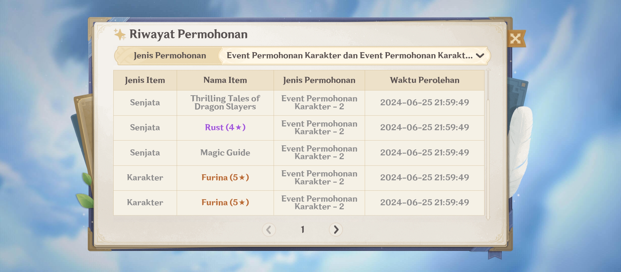 Hoki ku belum habis ternyata😋 Genshin Impact | HoYoLAB