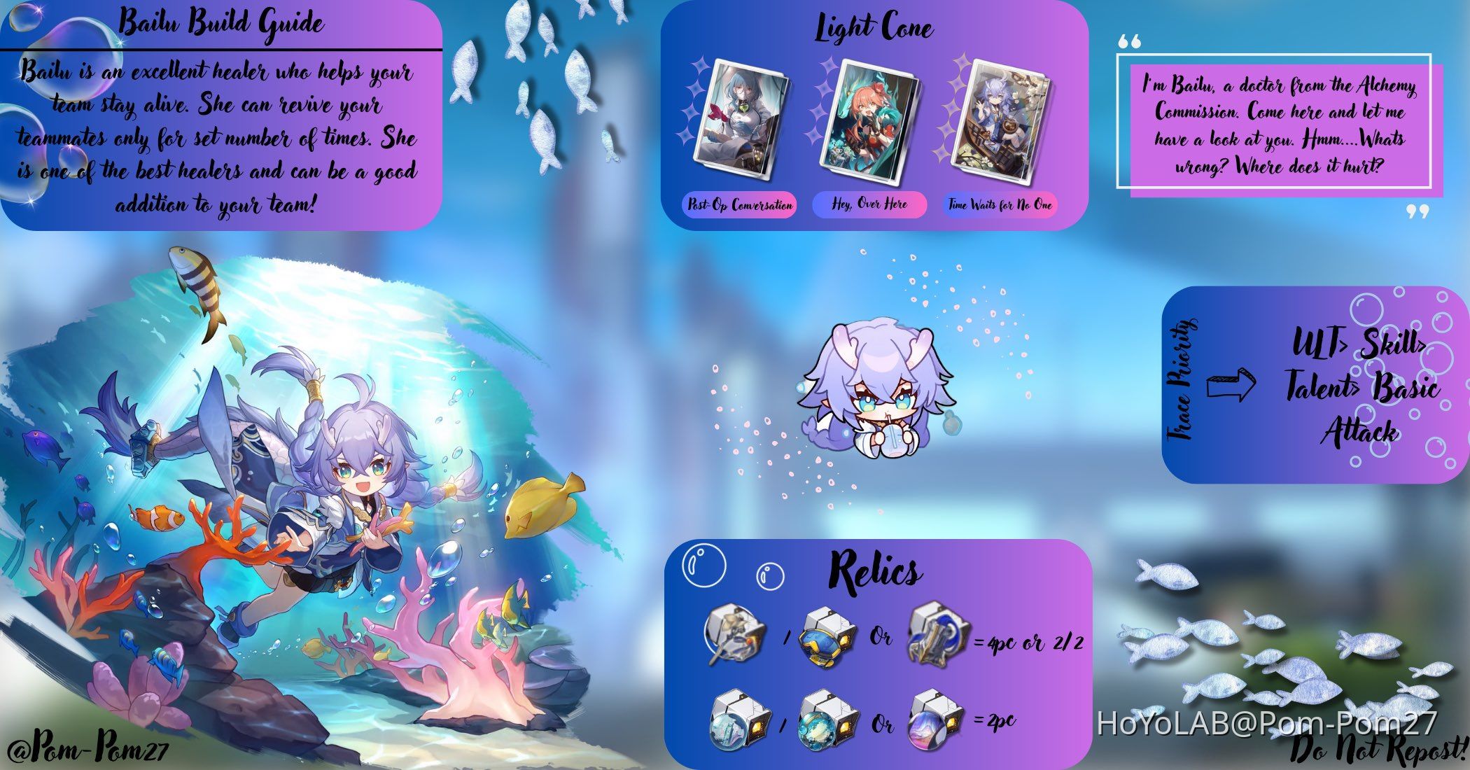 [V2.5] Character Build Guide~Bailu Honkai: Star Rail | HoYoLAB