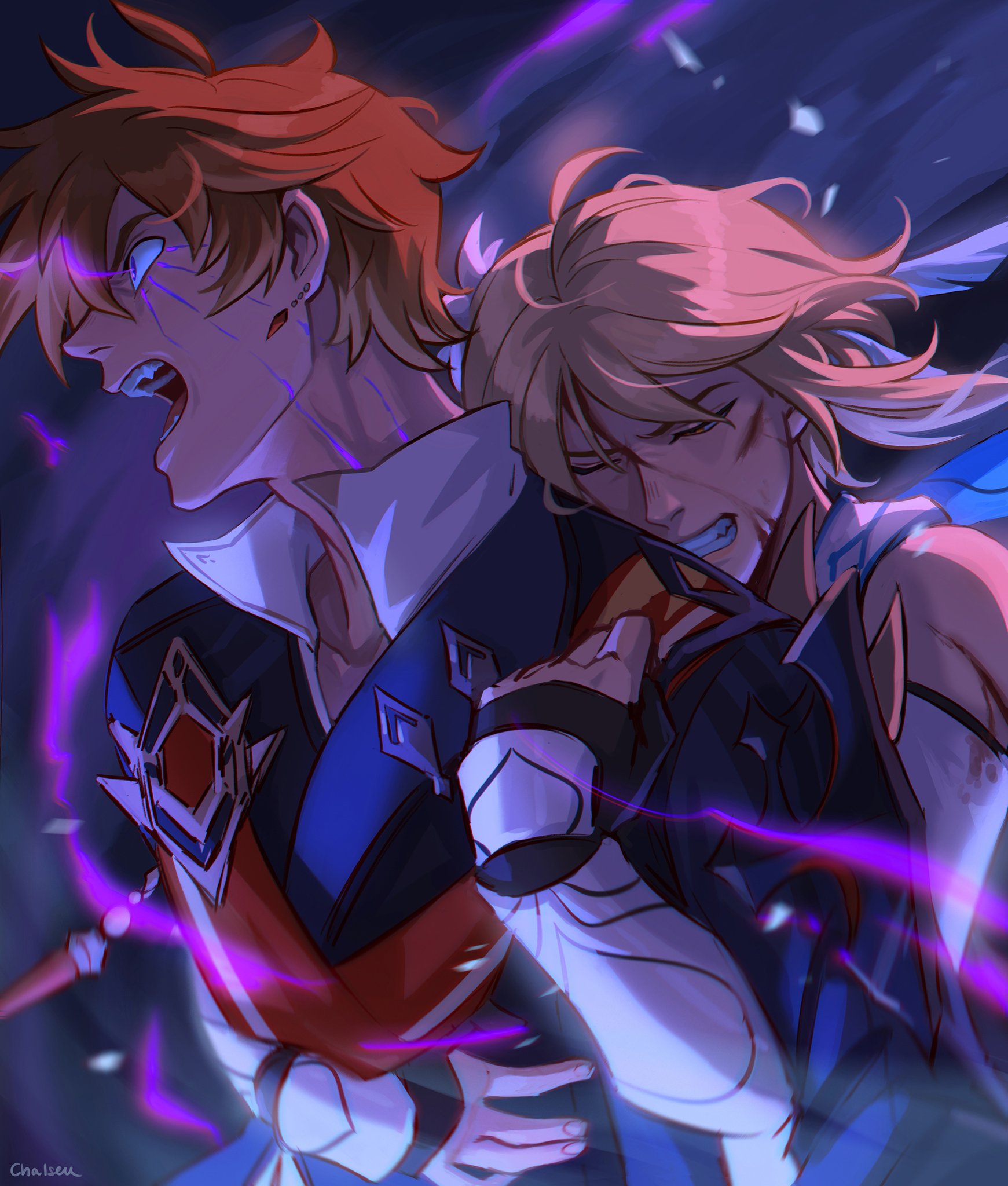 Childe possessed by the Abyss (team ChiLumi) Genshin Impact | HoYoLAB