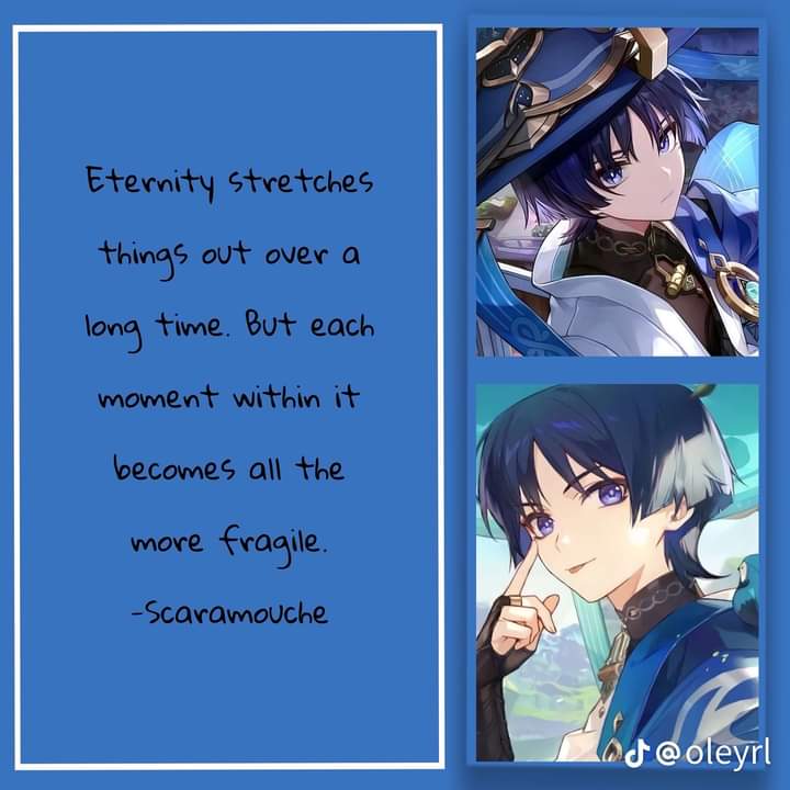 A quote from Wanderer/Scaramouche Genshin Impact | HoYoLAB