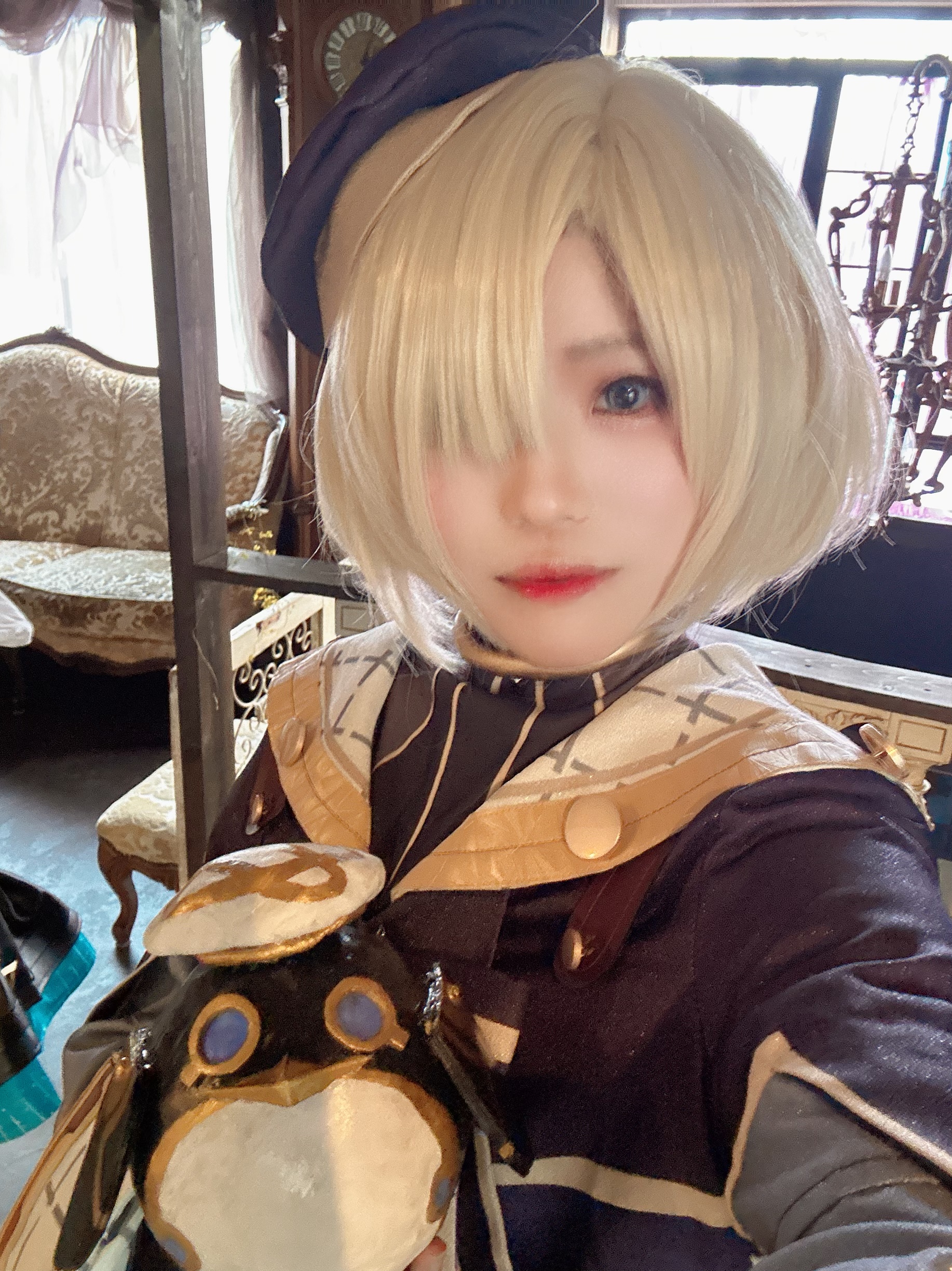 【反転自撮り⚠︎︎】フレミネのコスプレcosplay Genshin Impact Hoyolab