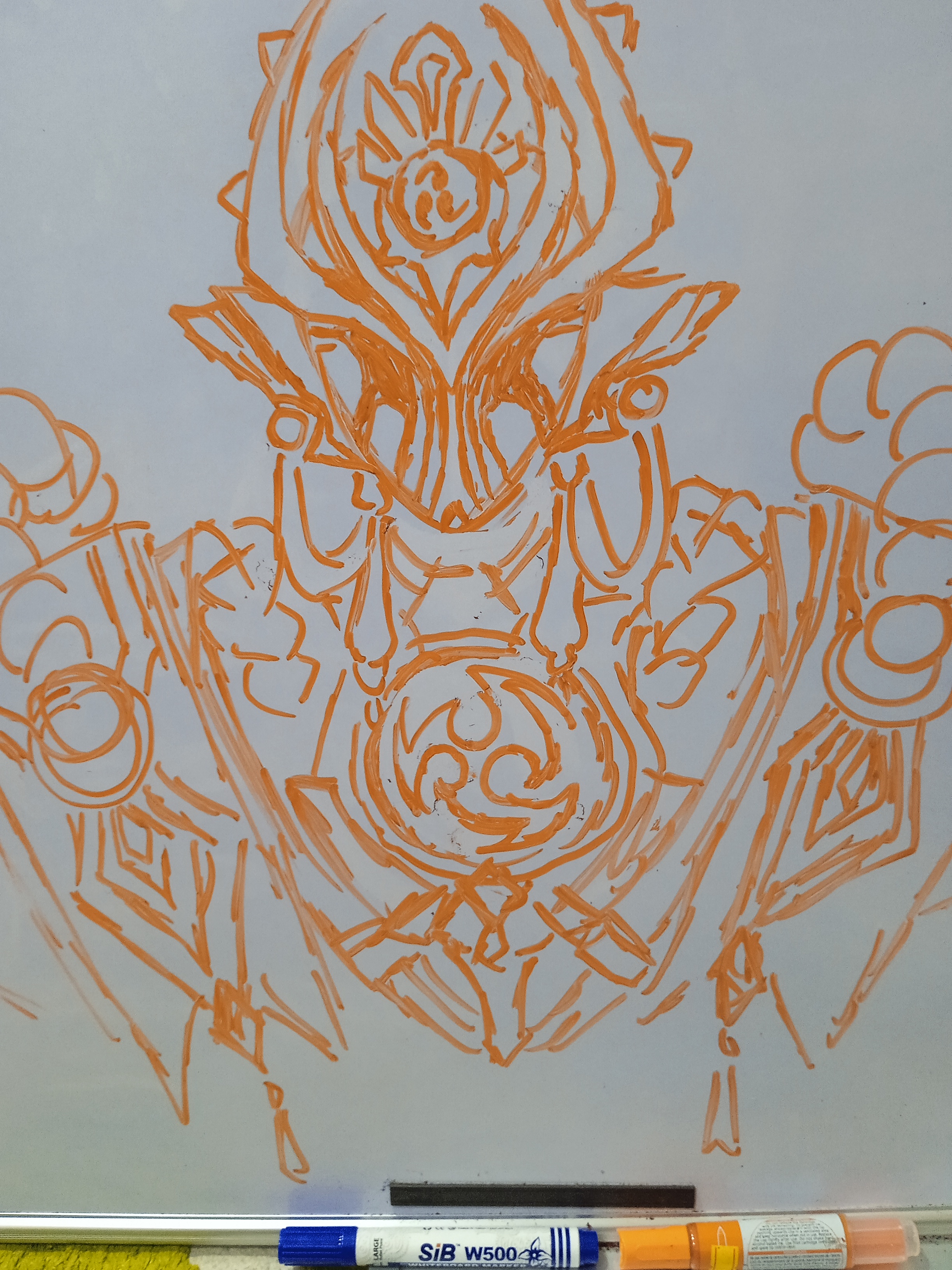 trying to draw Scaramouche boss Genshin Impact | HoYoLAB