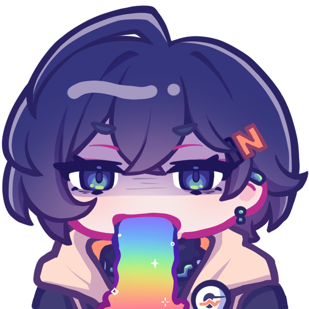 Rainbow Puke Belle Emotes Zenless Zone Zero | HoYoLAB